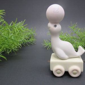Precious Moments Animal Train 1985 Seal Figurine god Bless You on Your ...