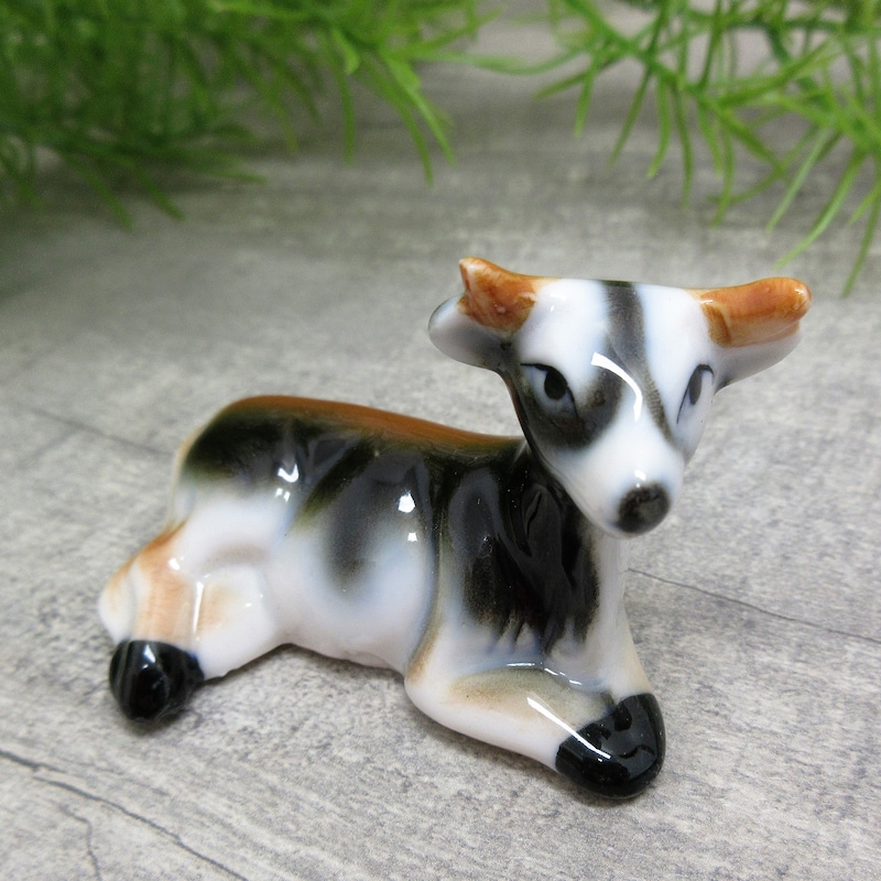 Cow Figurine - Etsy