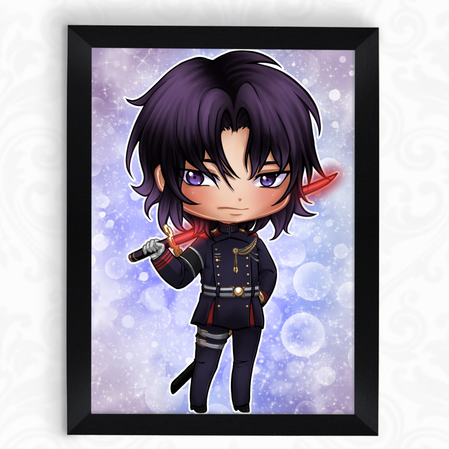 Owari No Seraph 5.25x7.25 Chibi Prints - Etsy Sweden