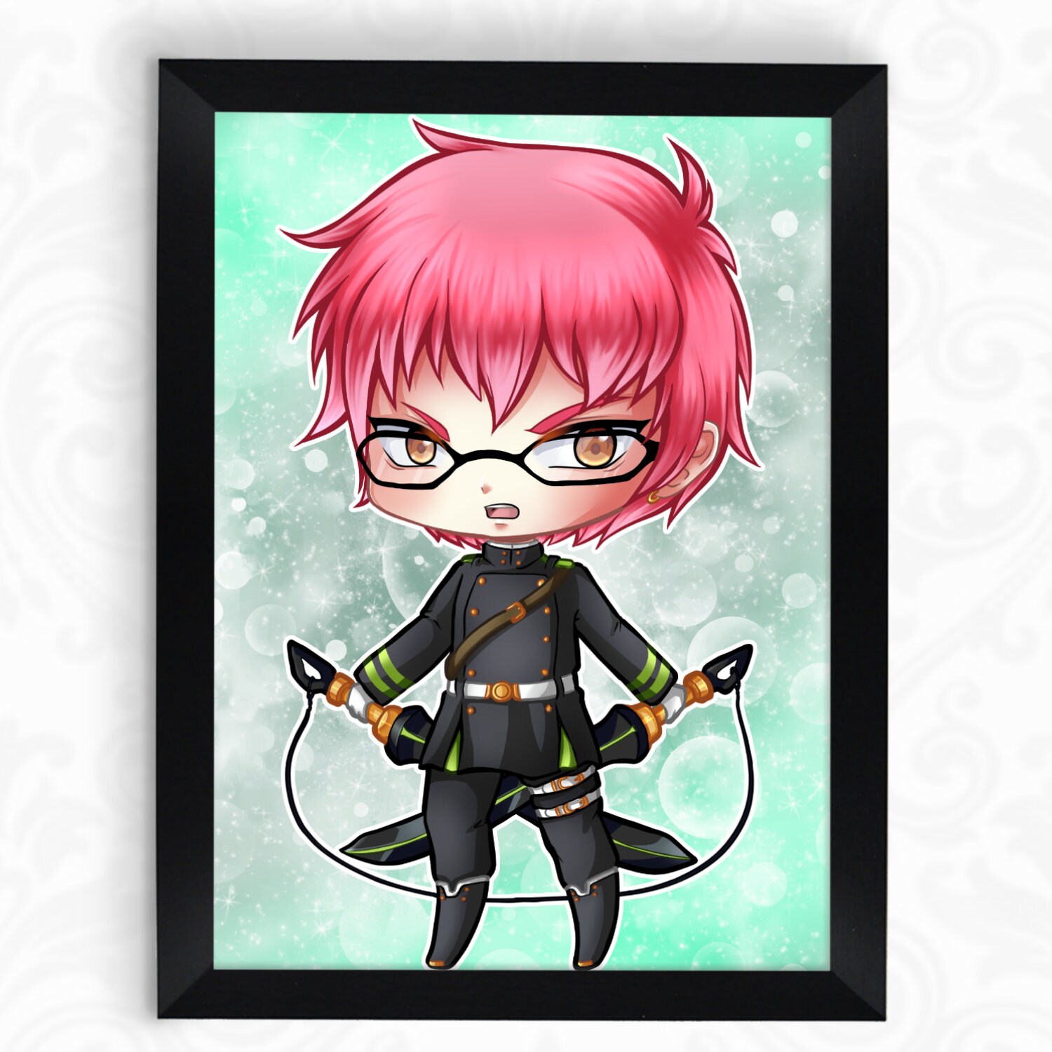 Owari No Seraph 5.25x7.25 Chibi Prints - Etsy Sweden