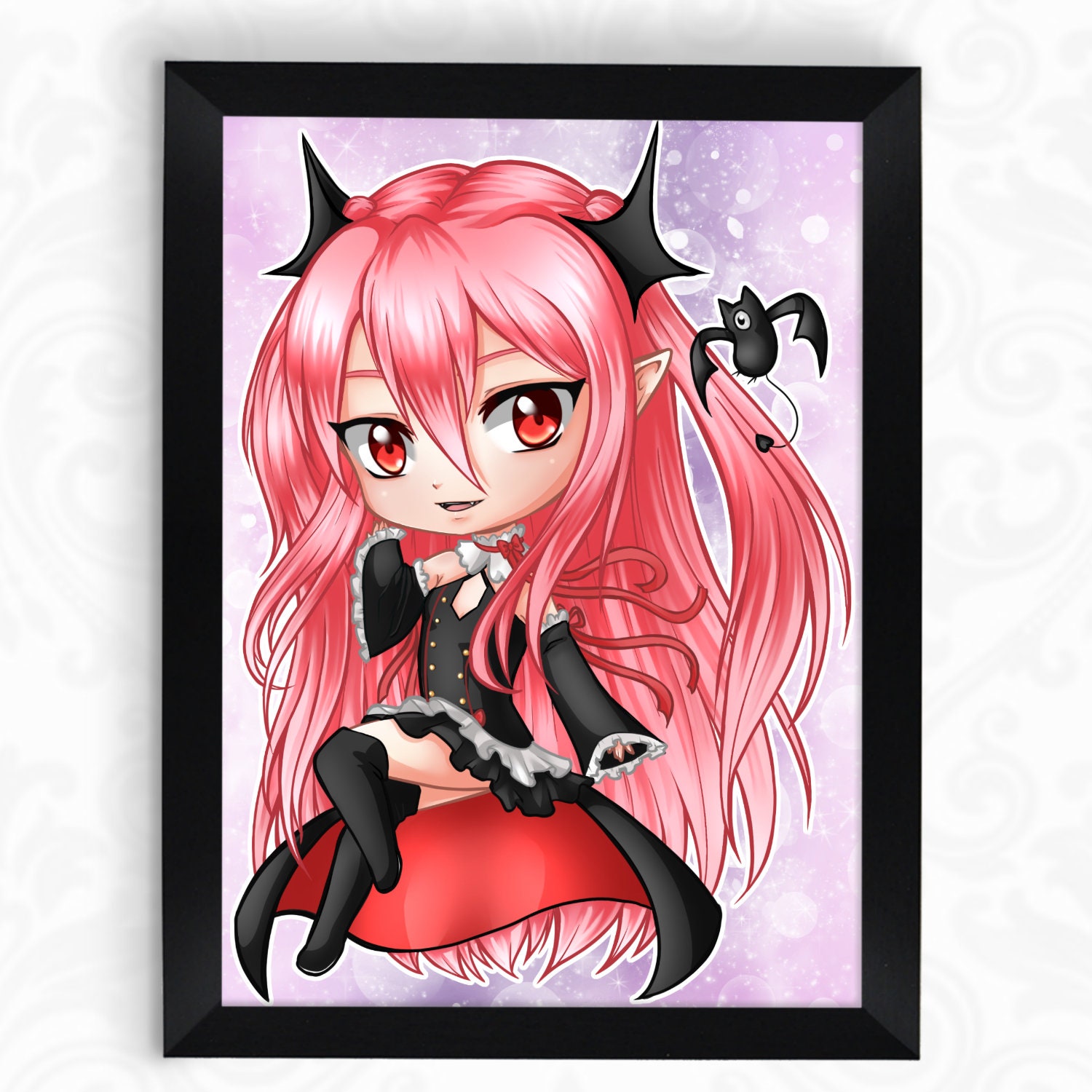 Owari No Seraph 5.25x7.25 Chibi Prints - Etsy Sweden