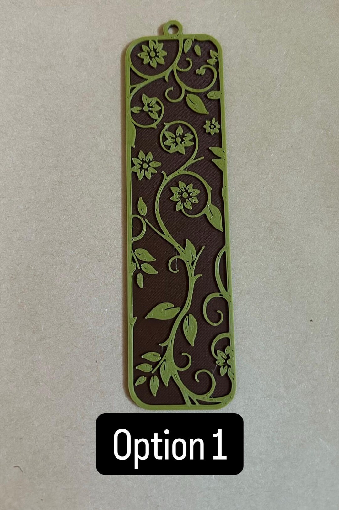 Two-layered 3D Printed Bookmark - Etsy