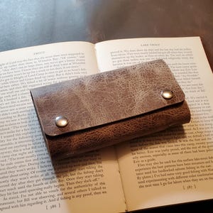 Leather Fly Wallet - Etsy