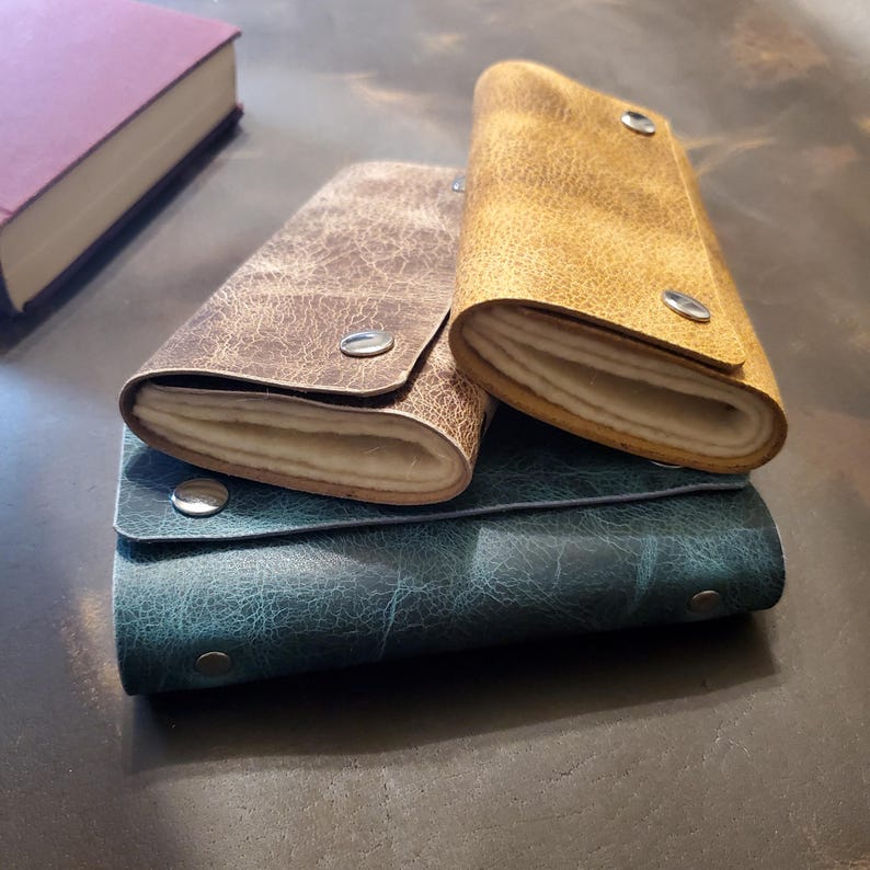 Leather Fly Wallet - Etsy