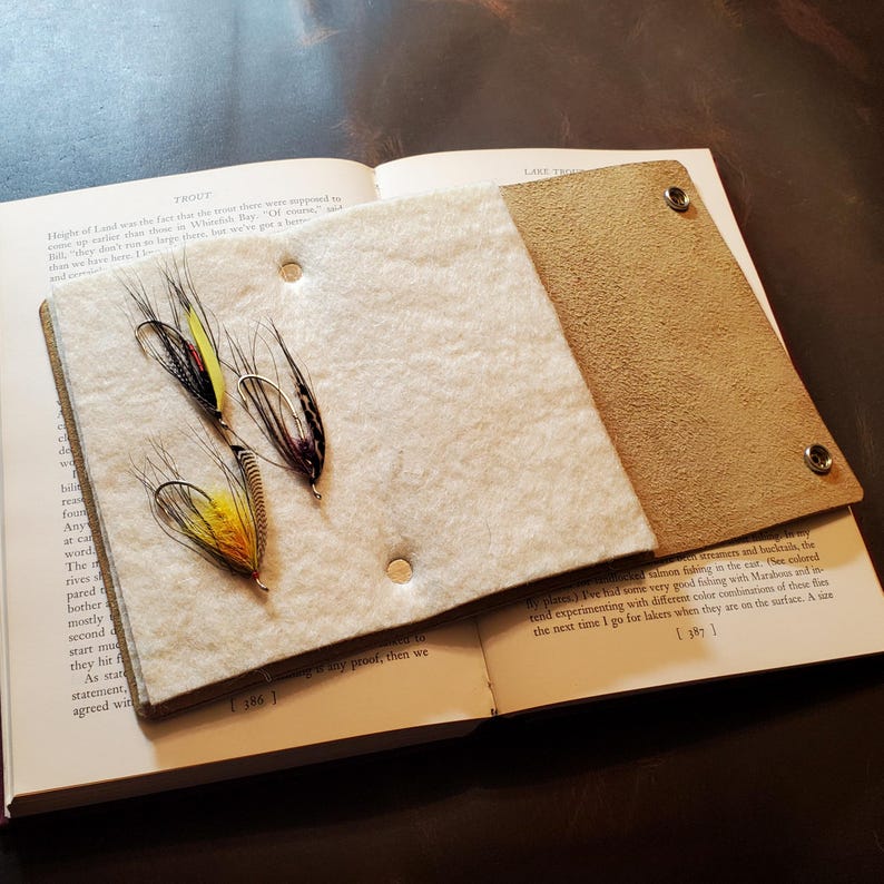 Leather Fly Wallet - Etsy