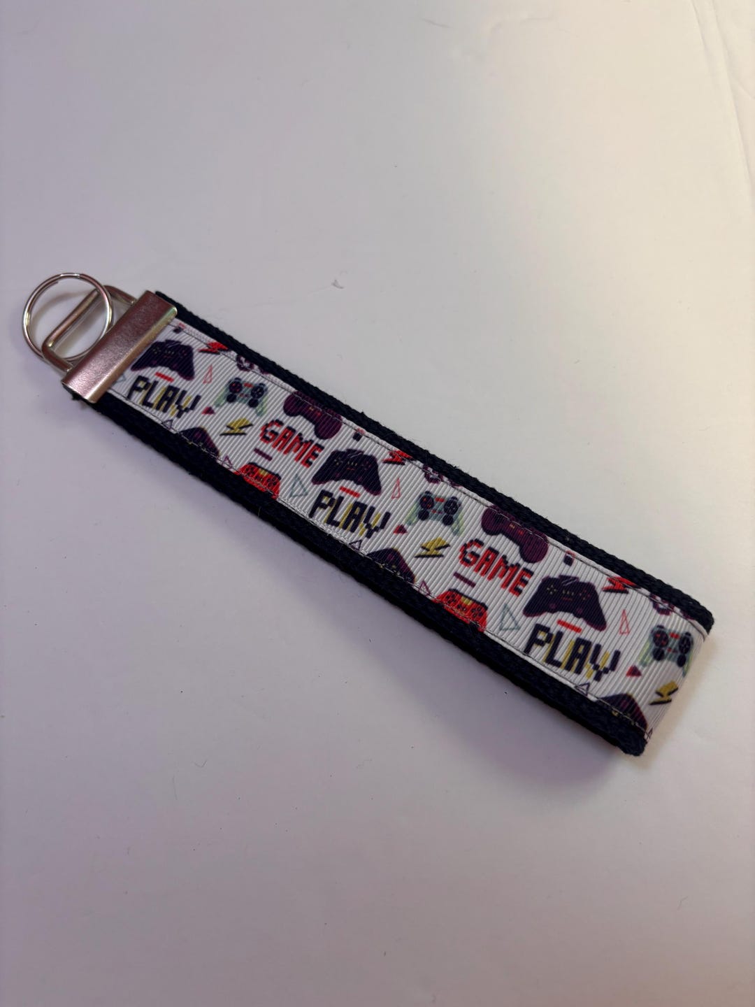 Gamer Key Fob Wristlet Video Game Key Chain Gift - Etsy