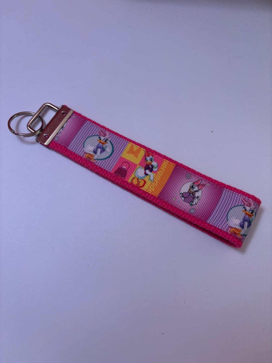 Key Fob Wristlet Daisy Duck Key Chain - Etsy