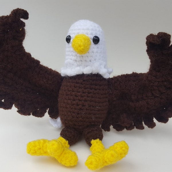 Bald Eagle Crochet Pattern - Etsy