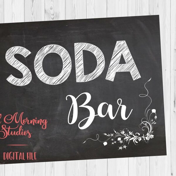 Soda Bar - Etsy