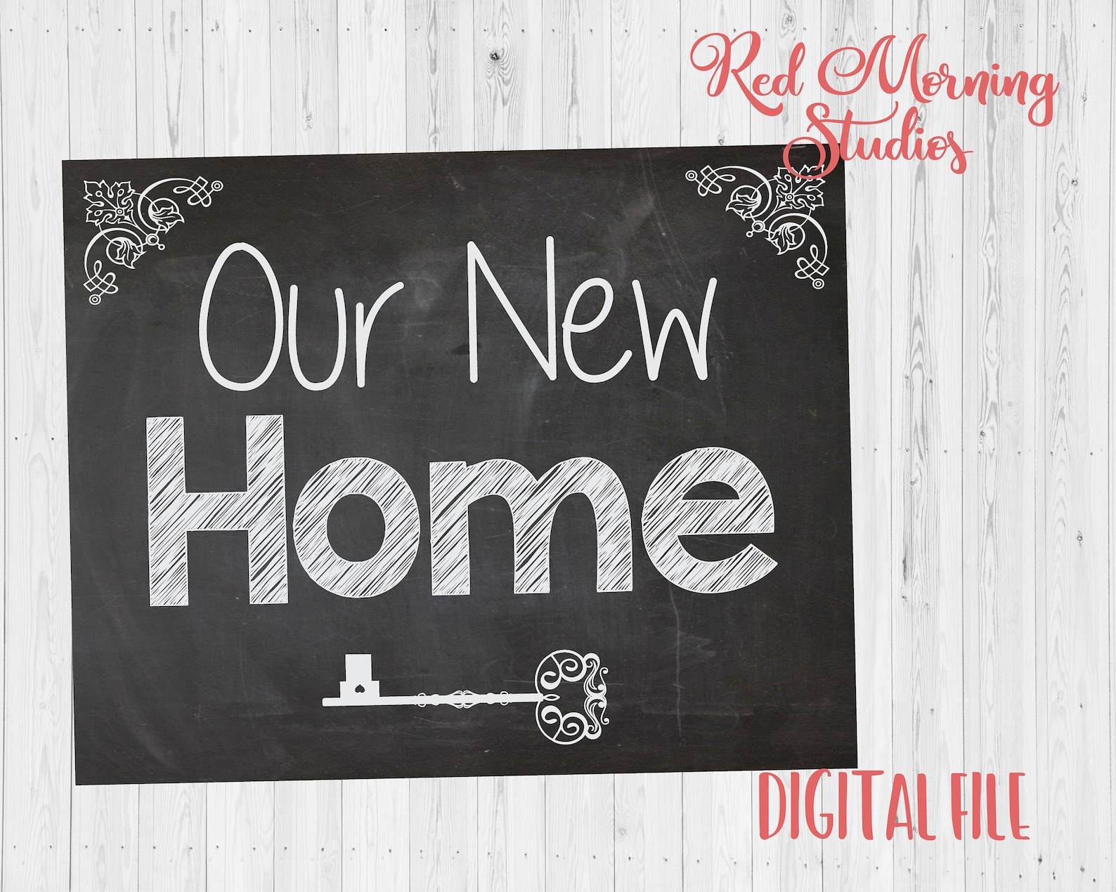 Our New Home Sign. DIGITAL FILE. Instant Download. Real Estate - Etsy