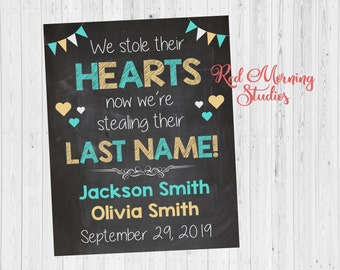 Multiple Name Sign - Etsy