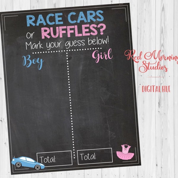 Gender Reveal Ideas Car - Etsy