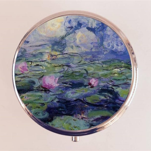 Monet Pill Box - Etsy