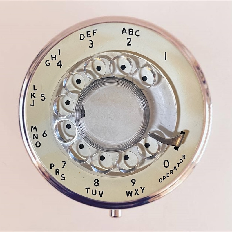 Rotary Dial Phone - Etsy