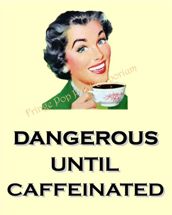 Retro Coffee Memes Funny Coffee Poster Vector Art, Icons, And Graphics