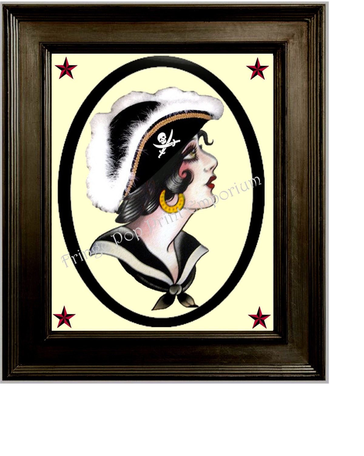 Sailor Jerry Pin Up Pirate
