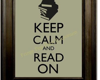 Keep Calm and Read - Etsy