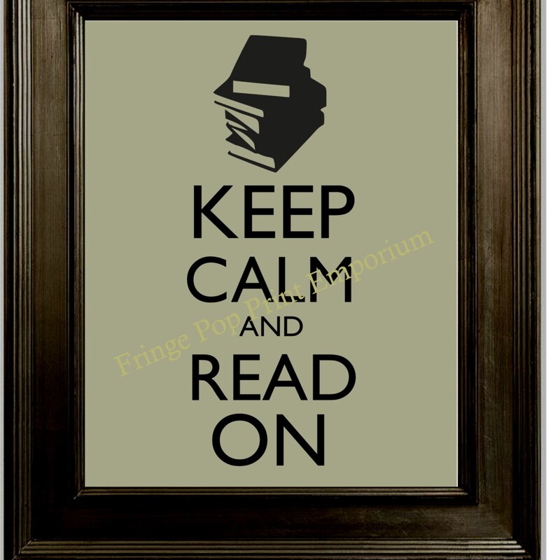 Keep Calm and Read - Etsy