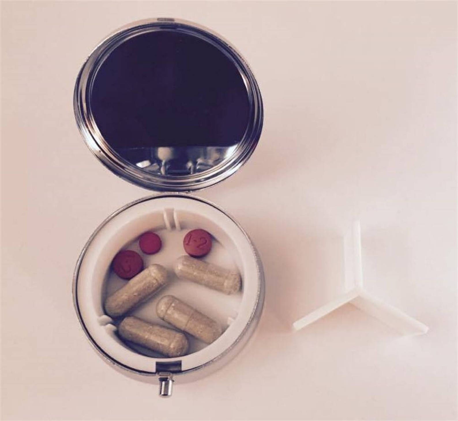 Victorian Women Pill Box Case Pillbox Holder Trinket Stash Box | Etsy