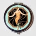 Art Deco Flapper Compact Mirror - 1920's Jazz Age Roaring 20s Portrait ...