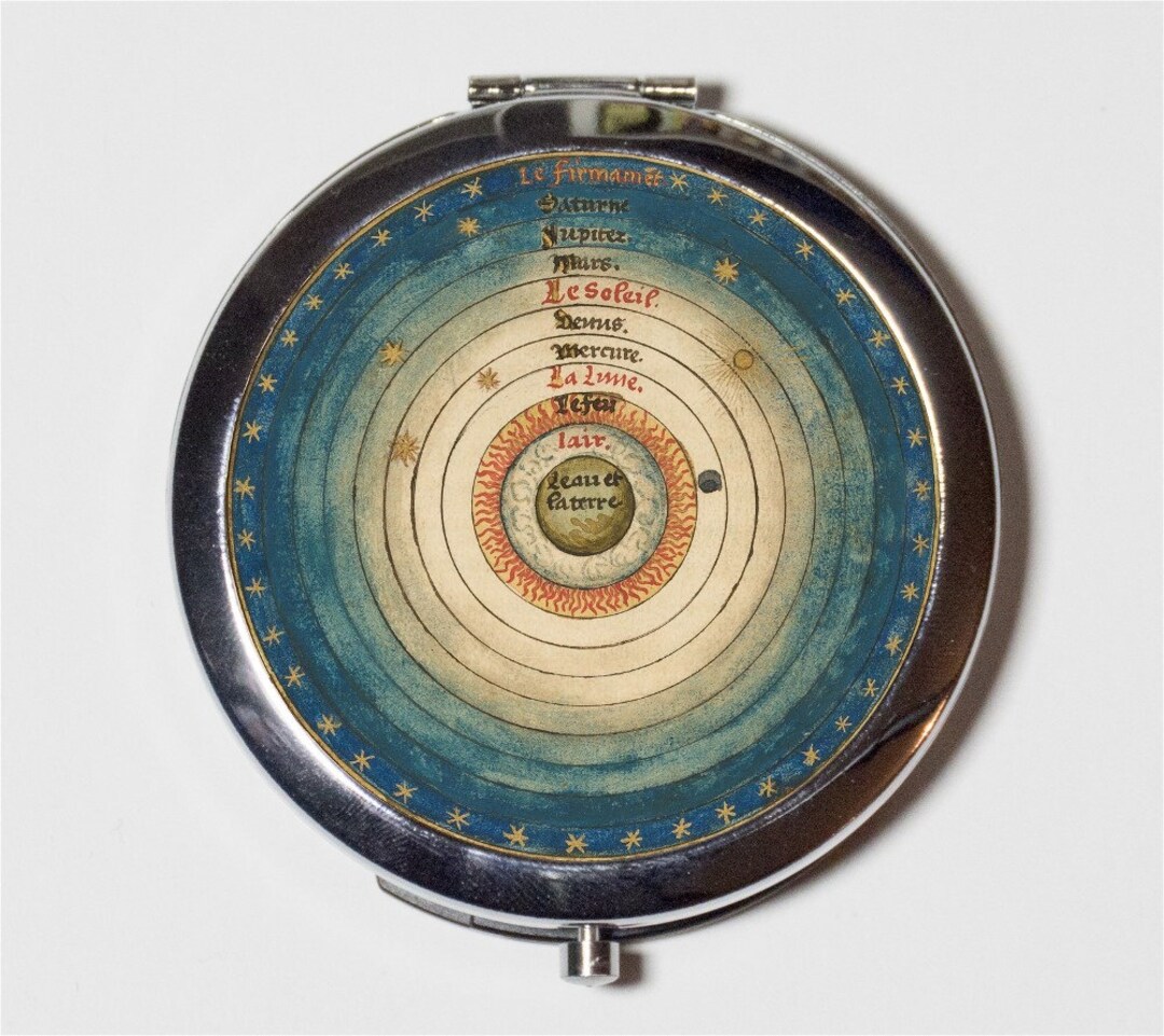 Planet Orbit Compact Mirror - Vintage Astronomy Astronomical Outerspace ...