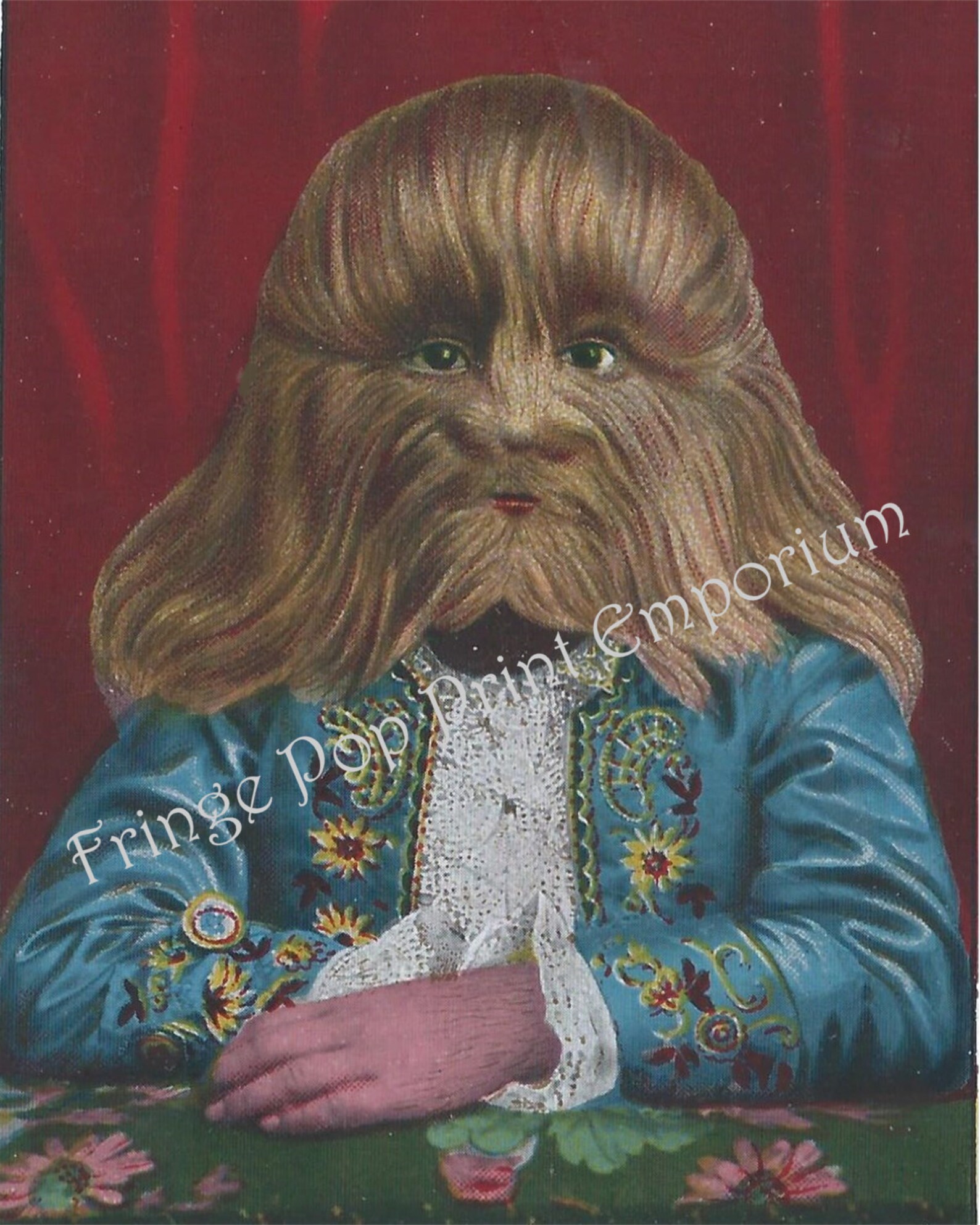 Victorian Sideshow Circus Freak Art Print 8 X 10 Lionel the | Etsy