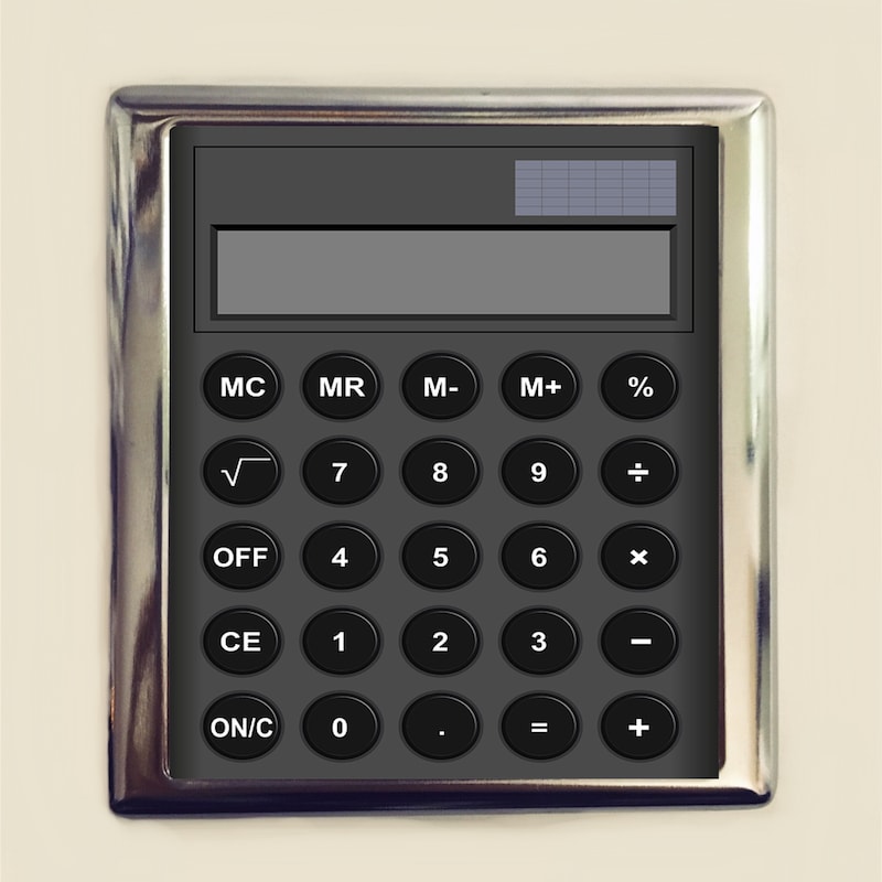 Calculator Svg - Etsy