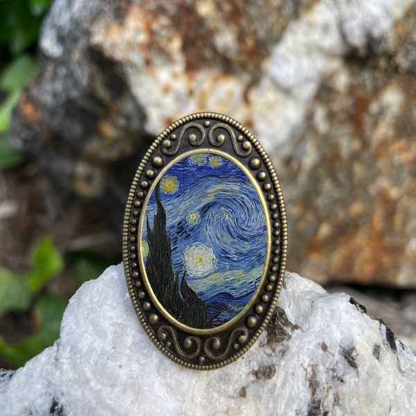 Starry Night Ring - Etsy