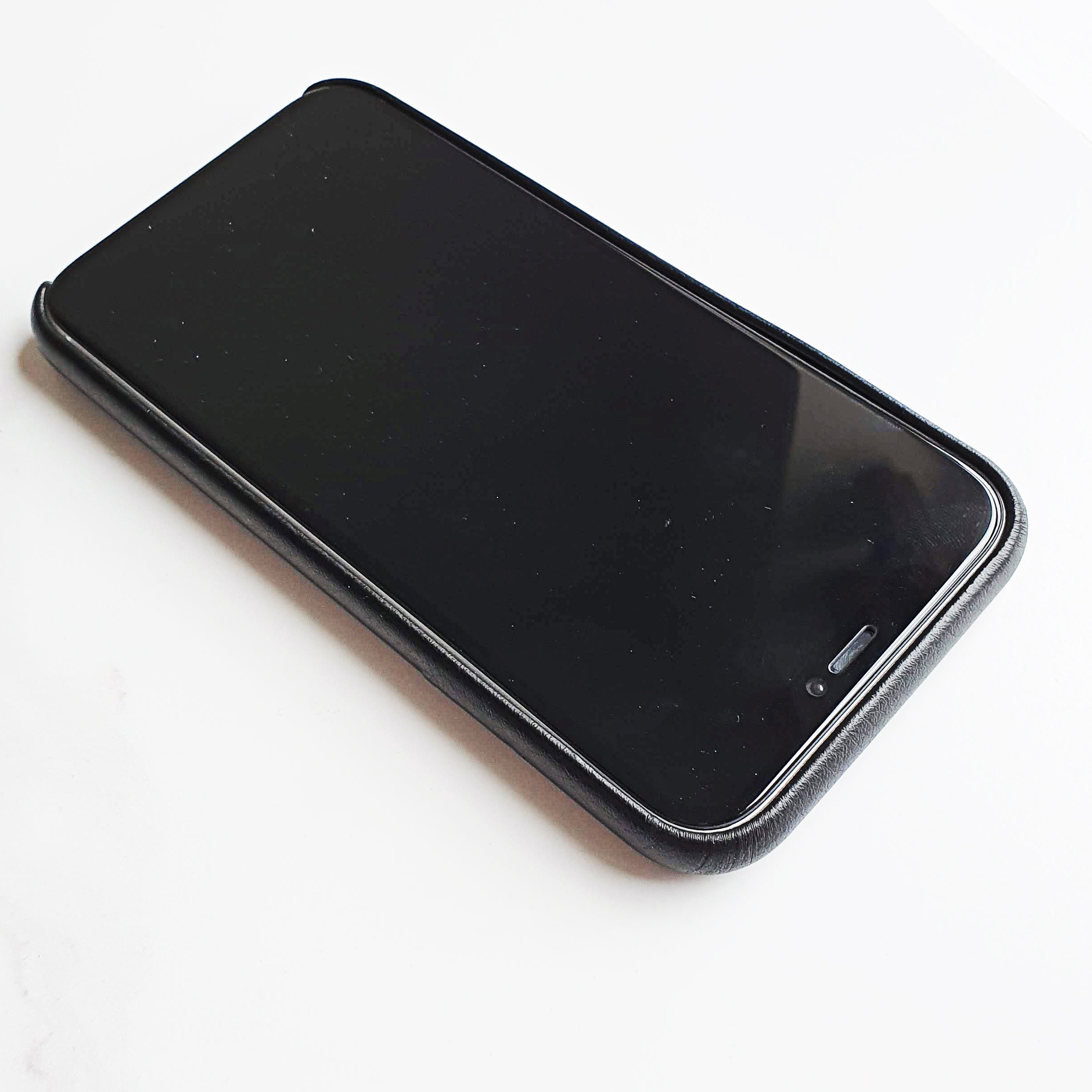 Black Faux Leather Embossed Phone Case Embossed Iphone 13 - Etsy UK