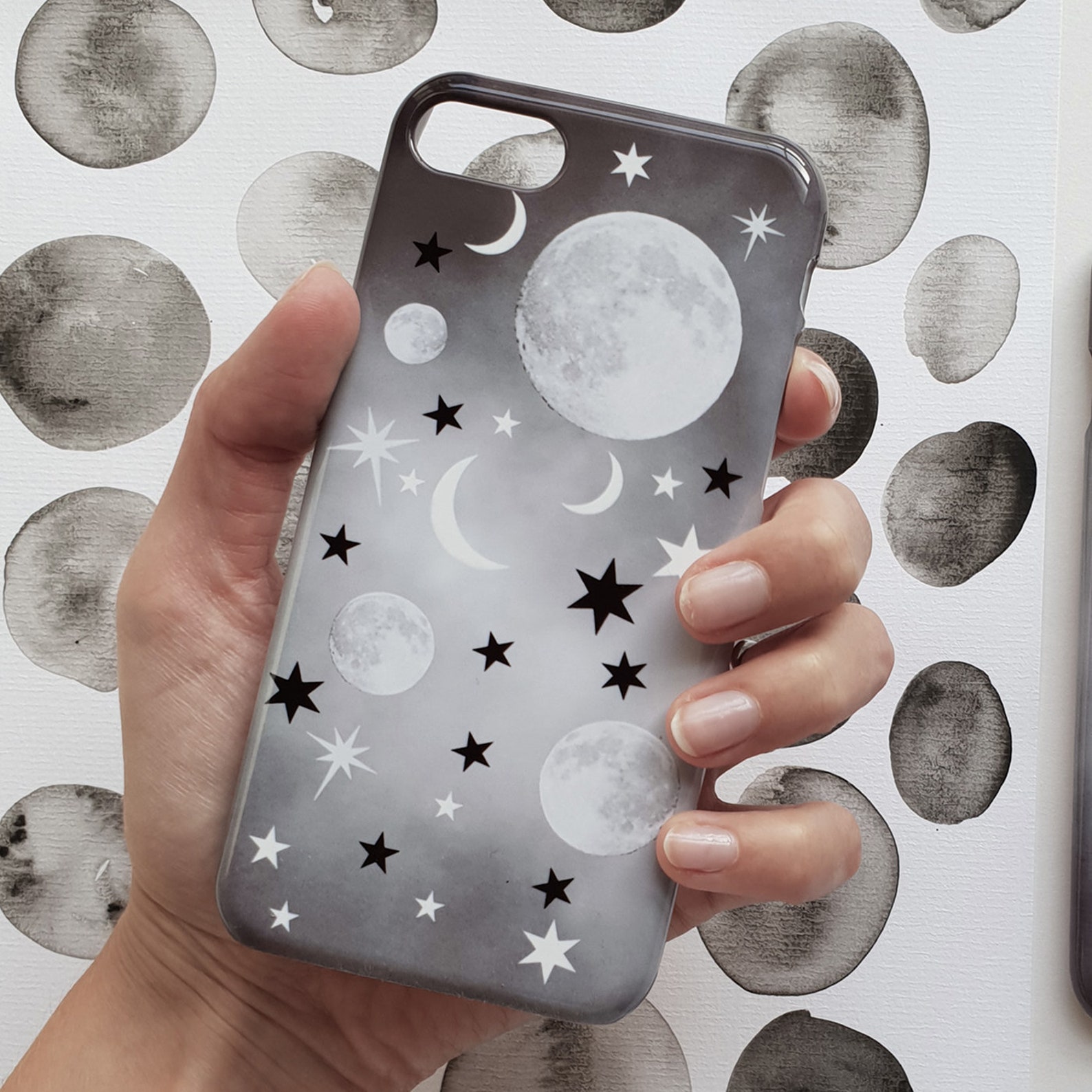 Mystic Mix up Moon and Stars Phone Case Iphone 8 Iphone 7 | Etsy