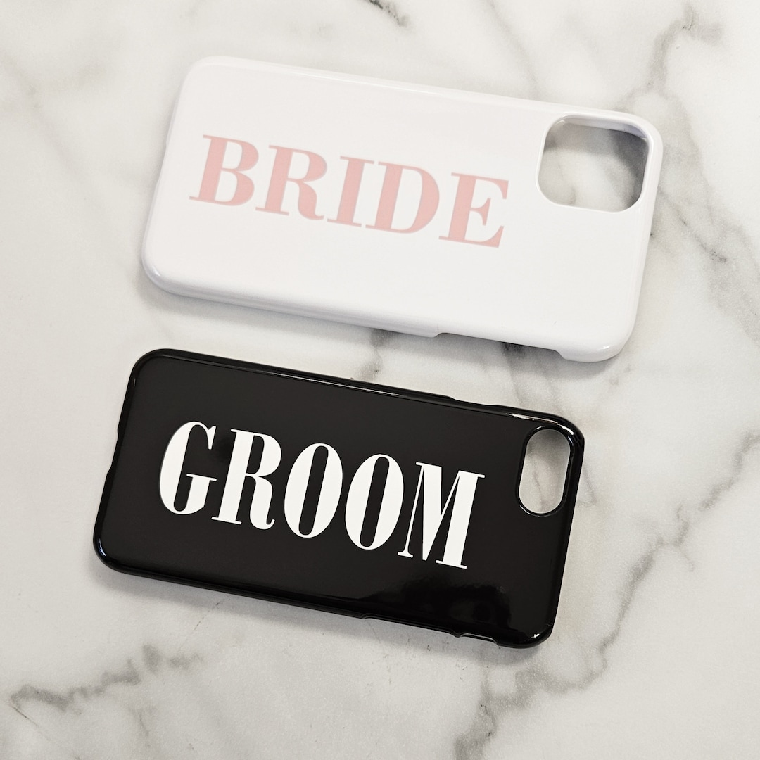 Bride White and Dusty Rose Phone Case - iPhone 13, iPhone 12 PRO Max ...