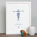 Personalised Child's Name Print Vintage Style Alphabet - Etsy
