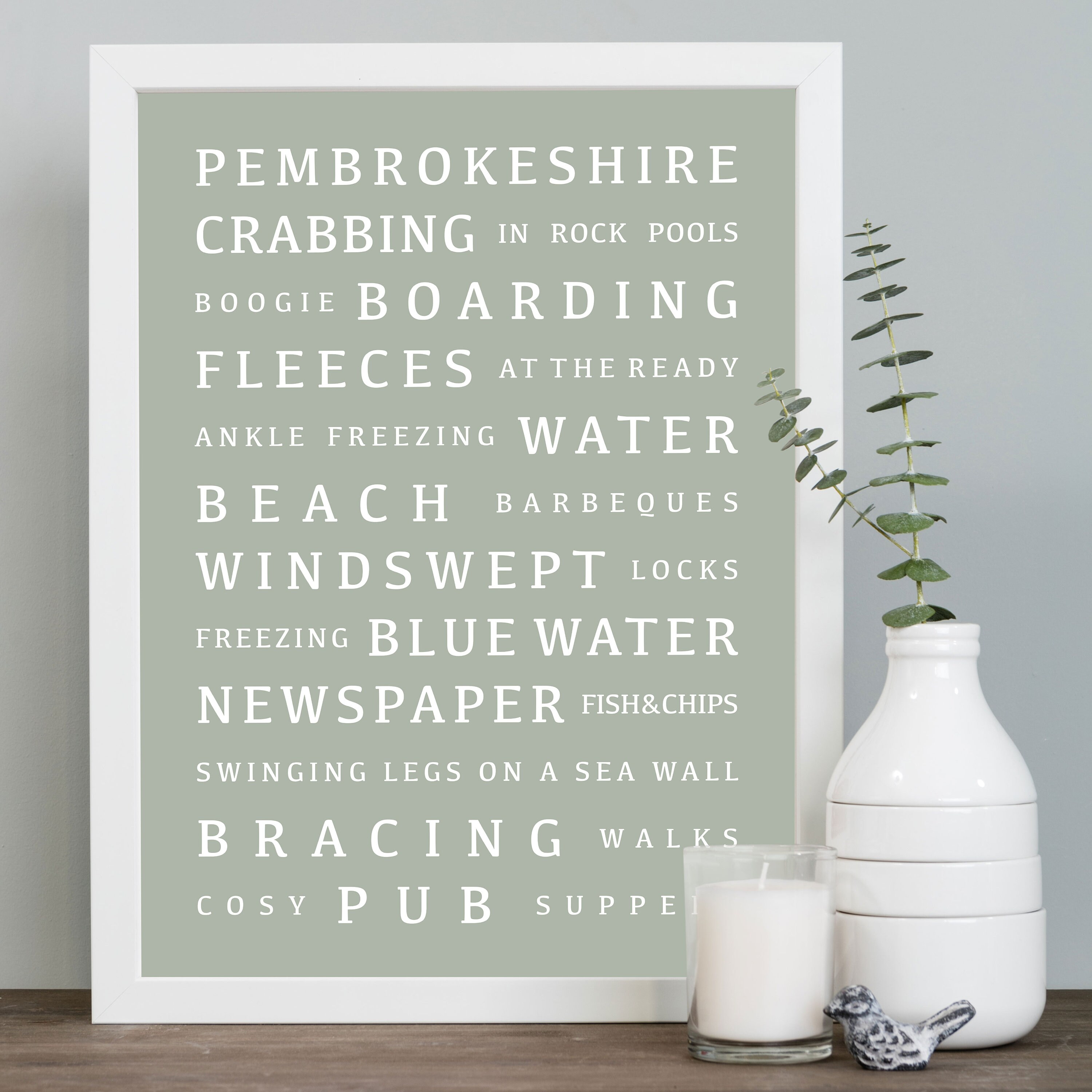 Personalised Memory Art Print | Special Places Bus Blind Design - Etsy