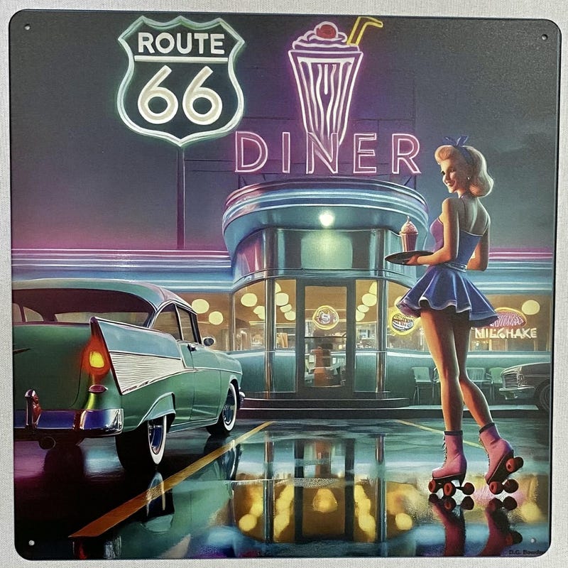 Diner Neon Sign - Etsy