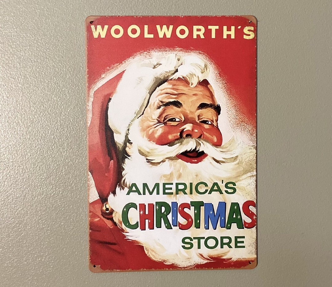 Santa Woolworth's Picture - BOGO 50% Off, Christmas Picture Wall Art ...