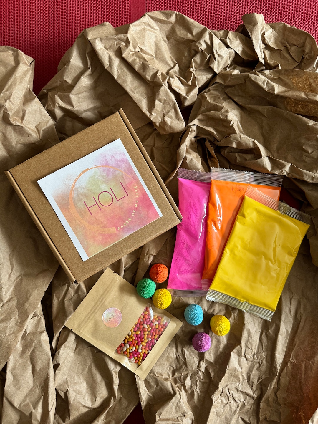Celebrate Holi Gift Kit,holi Gift Set, Holi Gift Corporate, Holi Gifts ...