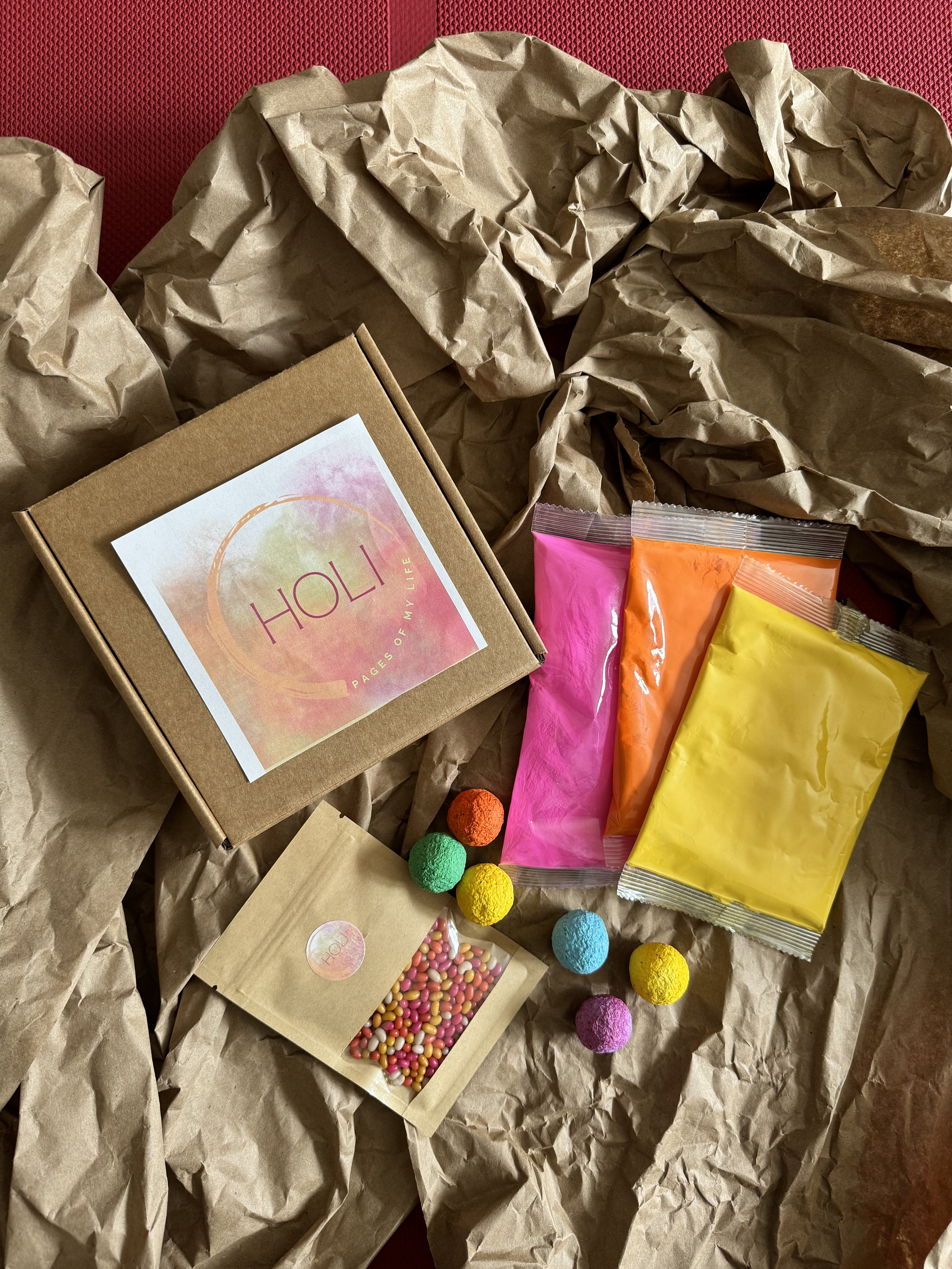 Celebrate Holi Gift Kit,holi Gift Set, Holi Gift Corporate, Holi Gifts ...