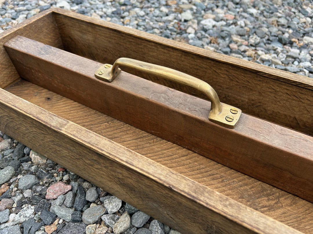Antique Wooden Coffee Table Caddy - Etsy