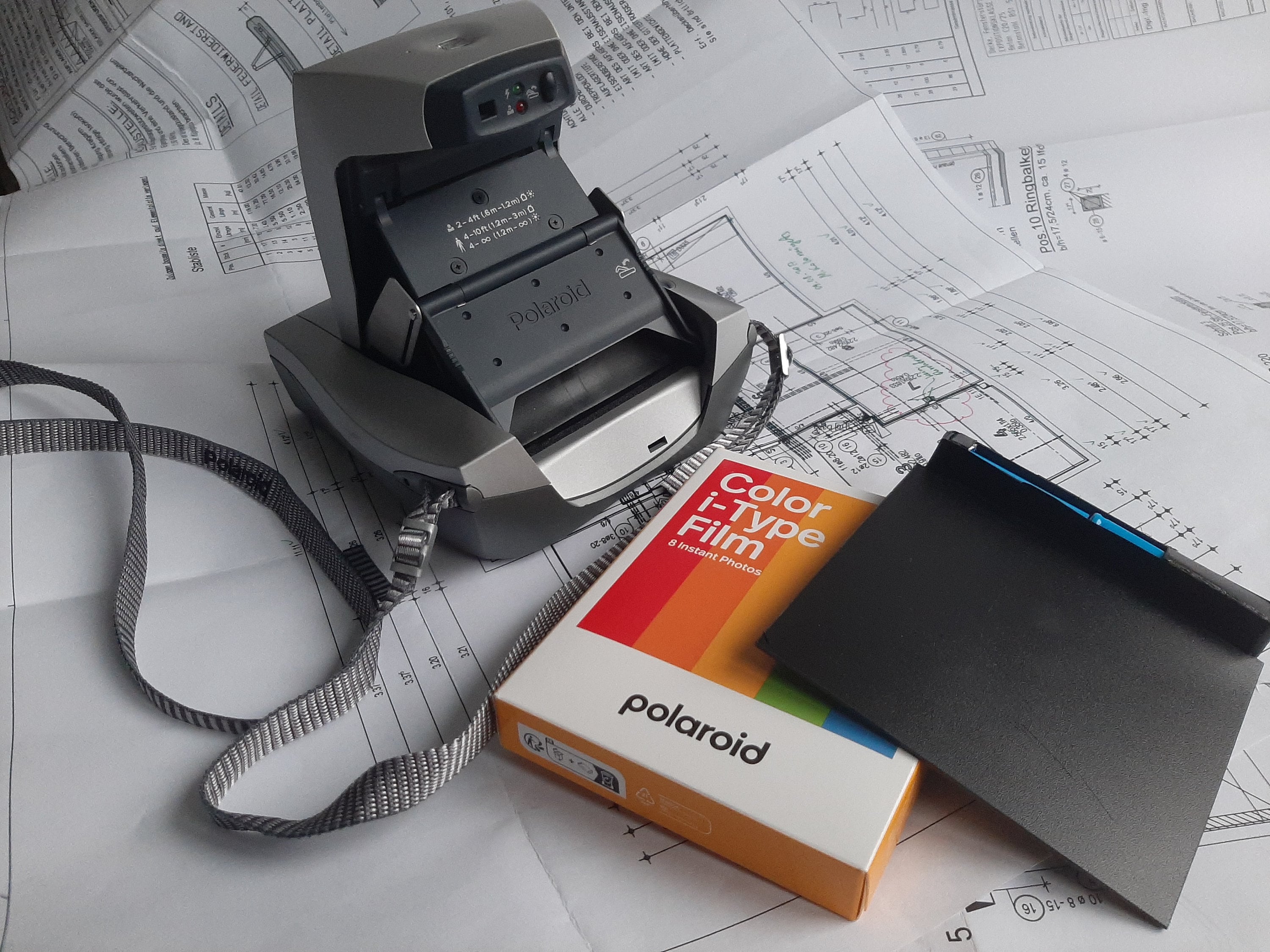 POLAROID 1200FF Image System Instant Camera With Adapter for I-type ...