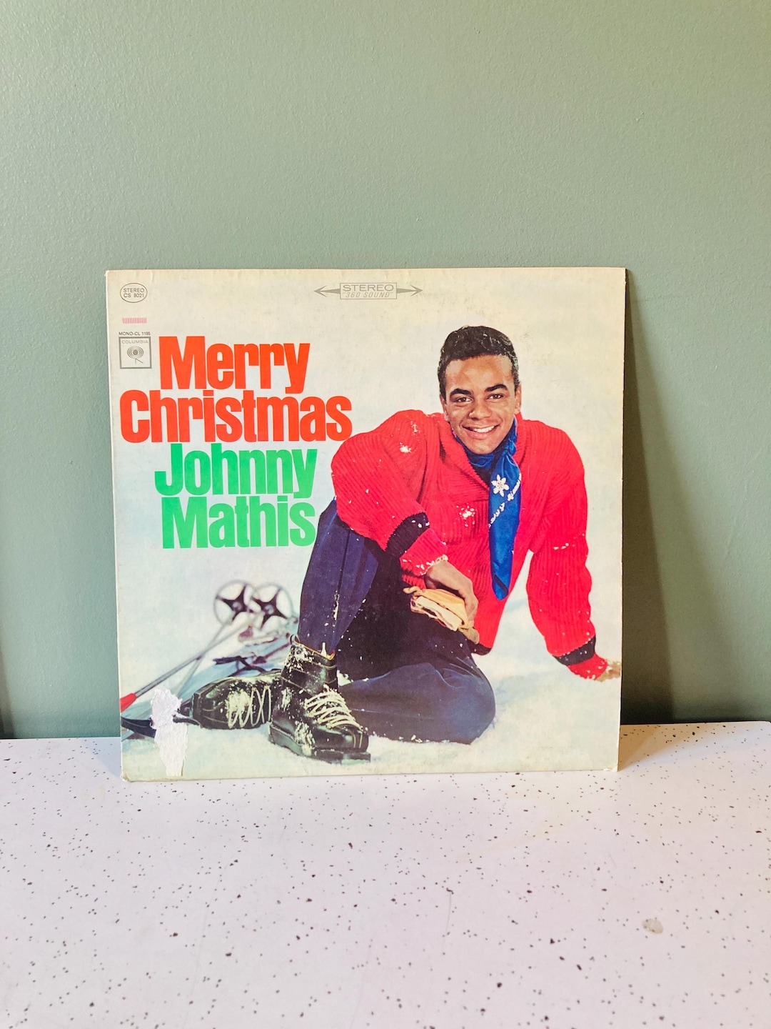 Johnny Mathis - Vintage Vinyl - Merry Christmas Johnny Mathis - Record ...