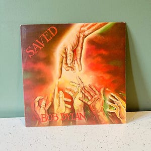 BOB DYLAN - Vintage Vinyl - Saved - Record 1980 - Etsy