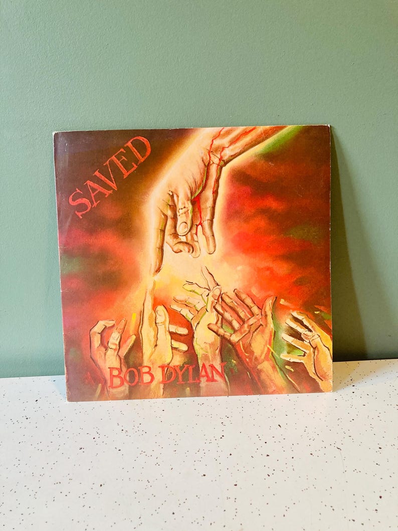 BOB DYLAN - Vintage Vinyl - Saved - Record 1980 - Etsy