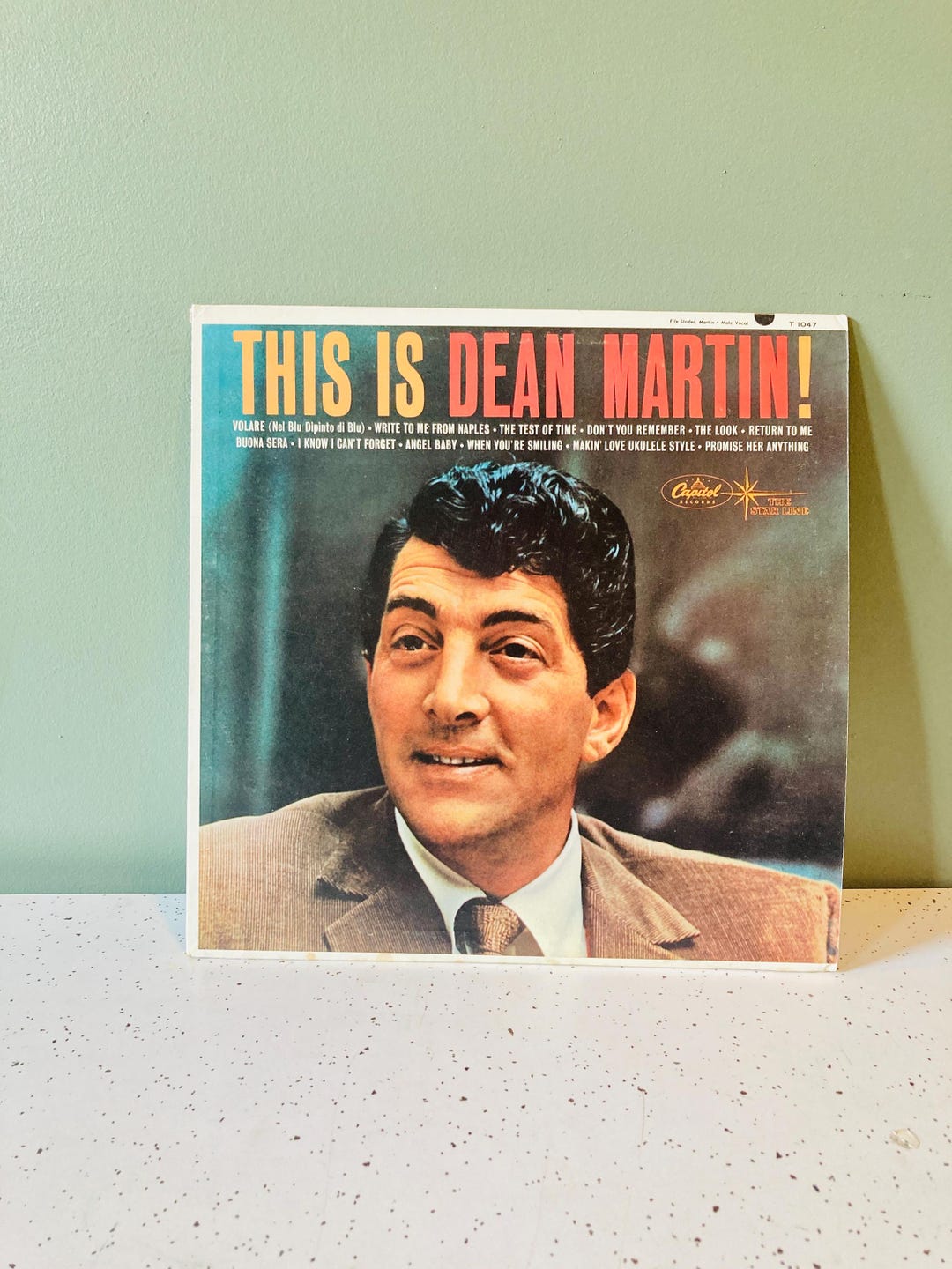 DEAN MARTIN - Vintage Vinyl - This is Dean Martin - Record - 1958 - Etsy