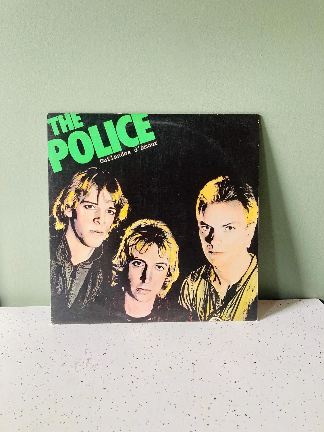 The Police - Vintage Vinyl - Outlandos D'amour - Record - 1978 - Etsy