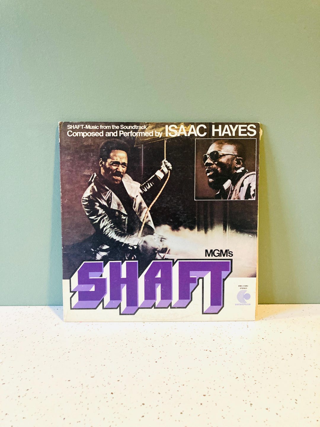 Issac Hayes - Vintage Vinyl - Shaft Soundtrack - Record - 1971 - Etsy