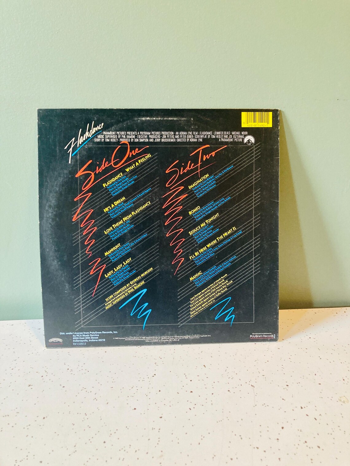 Flashdance - Soundtrack Record - Vintage Vinyl - 1983 - Etsy