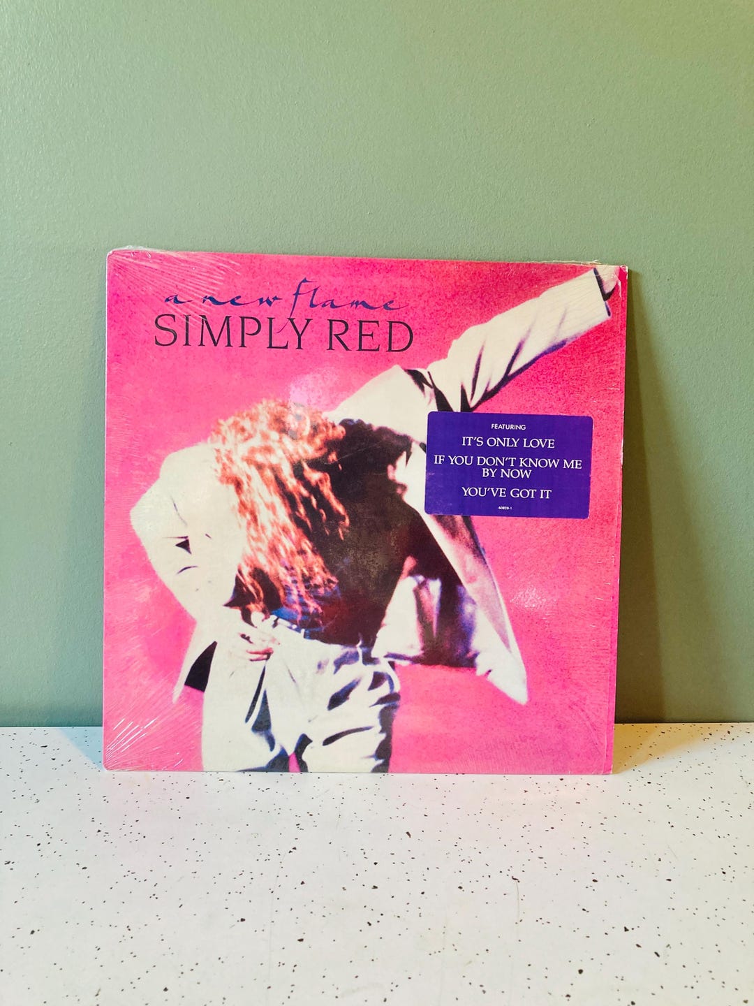Simply Red - Vintage Vinyl - A New Flame - Record - 1989 - Etsy