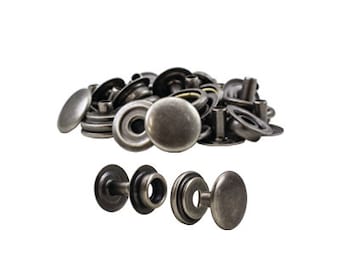 Leather snaps | Etsy