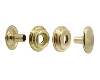 Leather snaps | Etsy