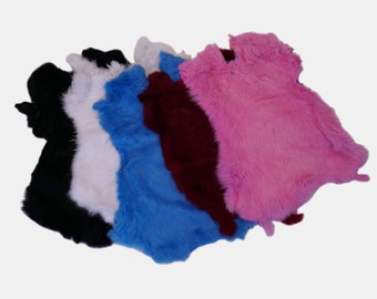 Dyed Rabbit Fur - Etsy